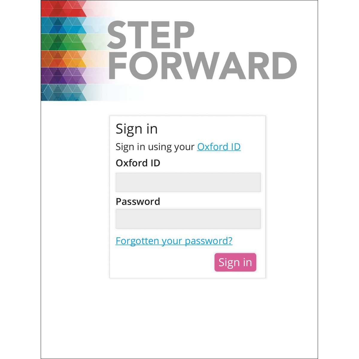 Step Forward Level 3 Teacher Online Practice Access Card