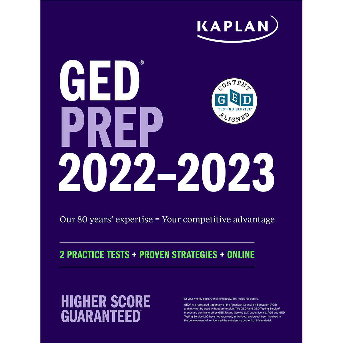 Kaplan GED Test Prep 2022