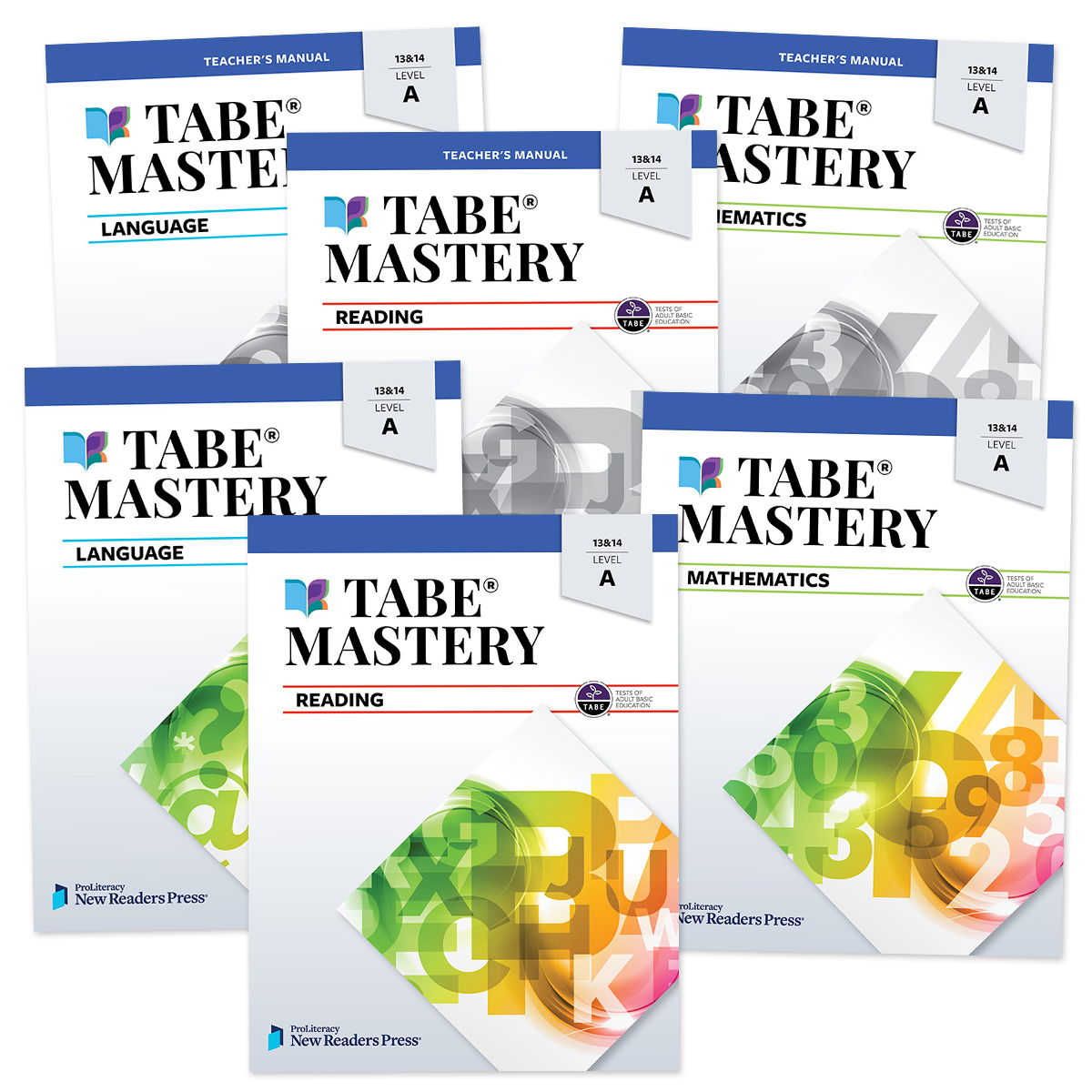 TABE Mastery 13/14 Class Pack Level A (10 SB + 1 TG per subject)