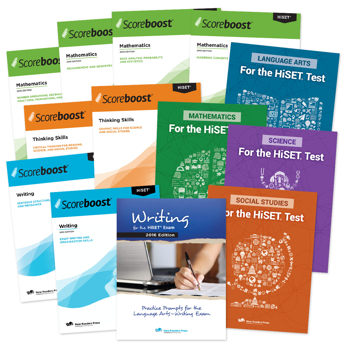 HiSET Student Pack W o Kaplan Book
