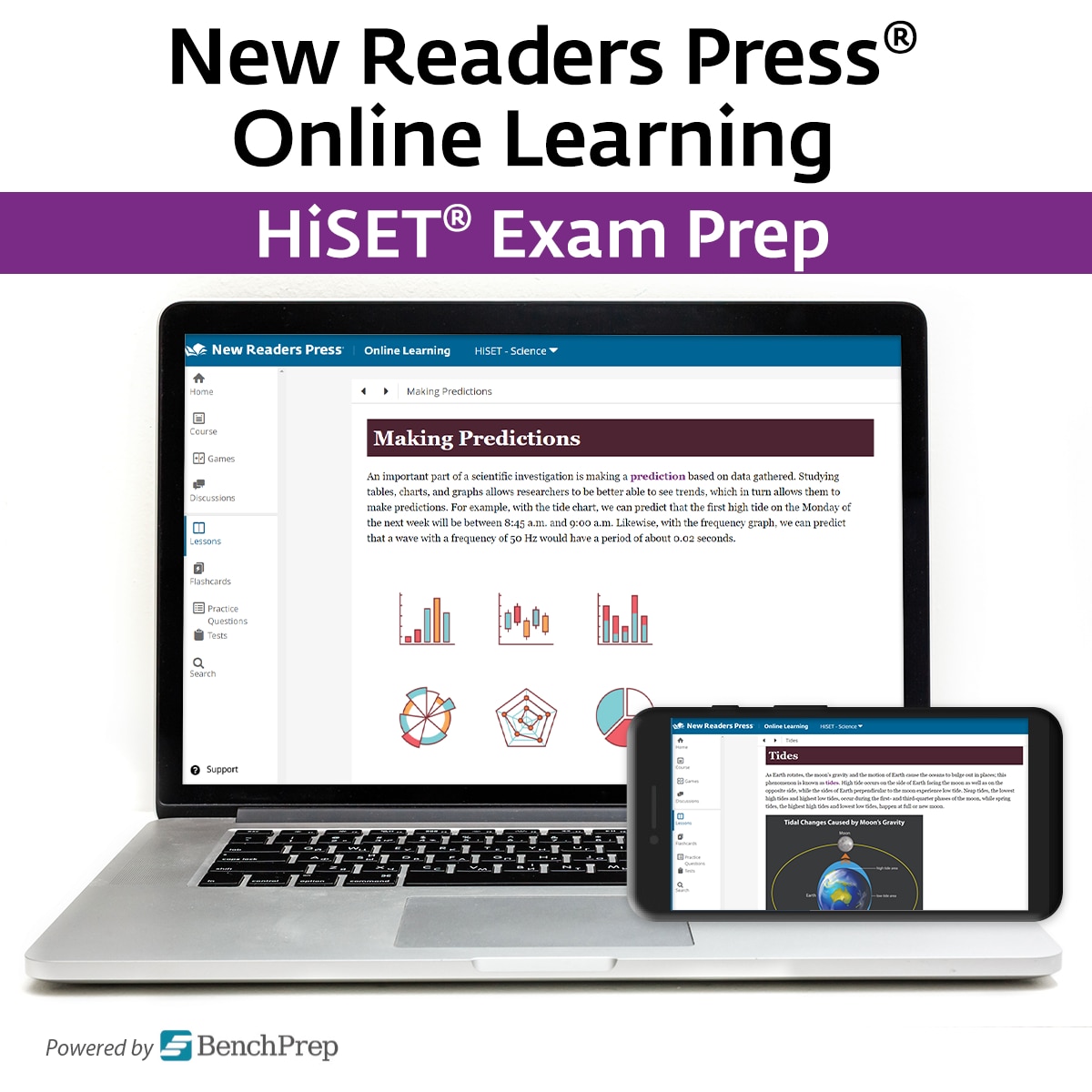New Readers Press Online Learning HiSET Exam Prep