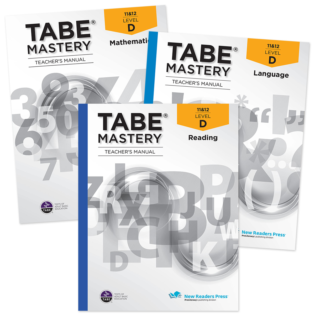 TABE Mastery Teacher's Manual Set Level D